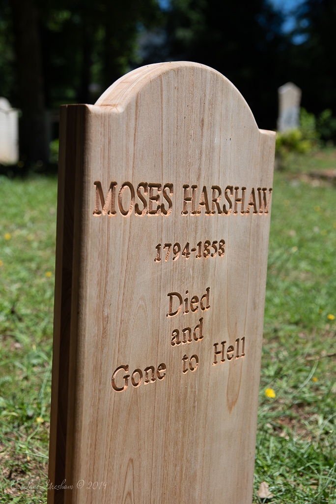 Moses Harshaw – Old Clarkesville Cemetery