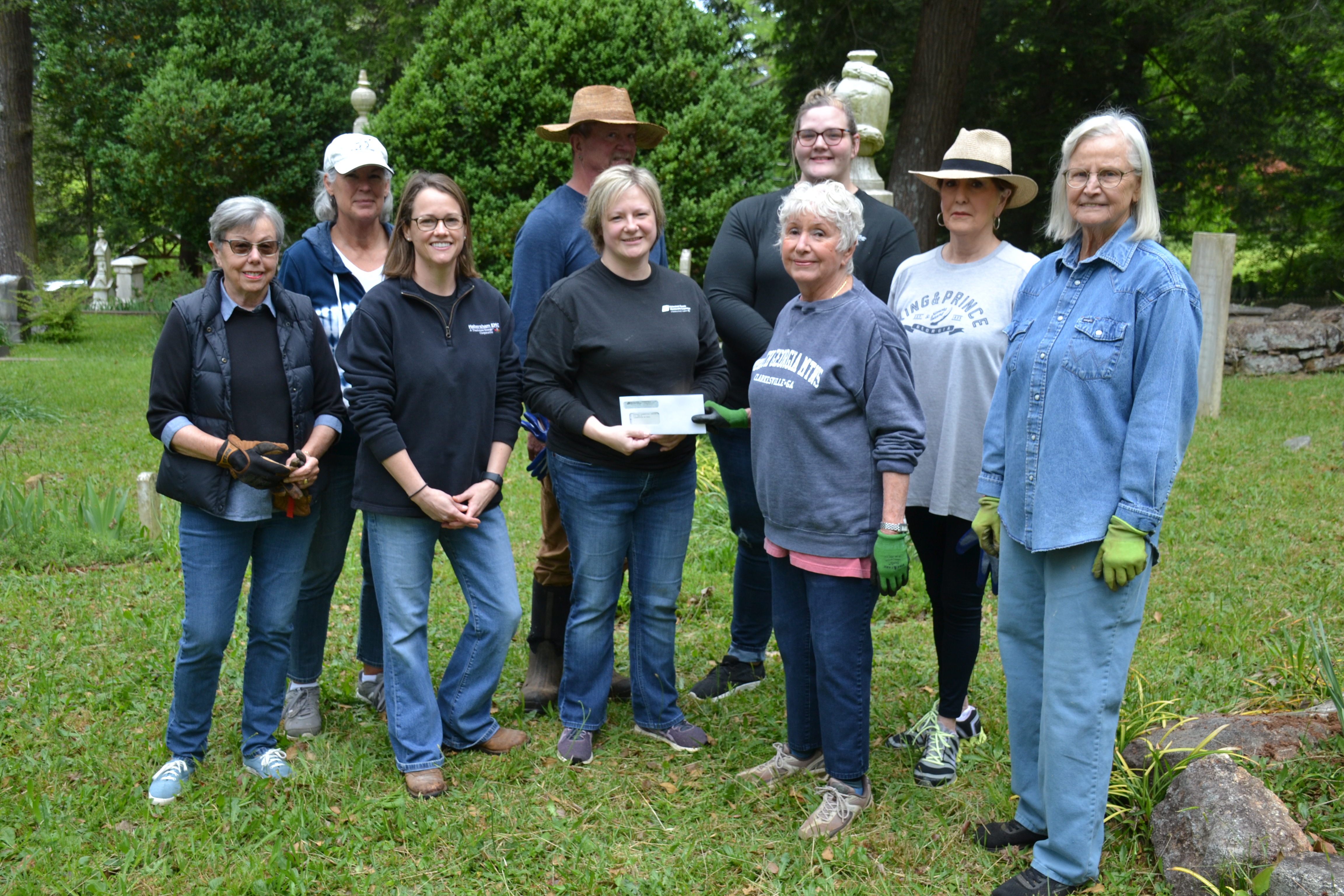 Habersham EMC joins cemetery restoration efforts – Old Clarkesville ...